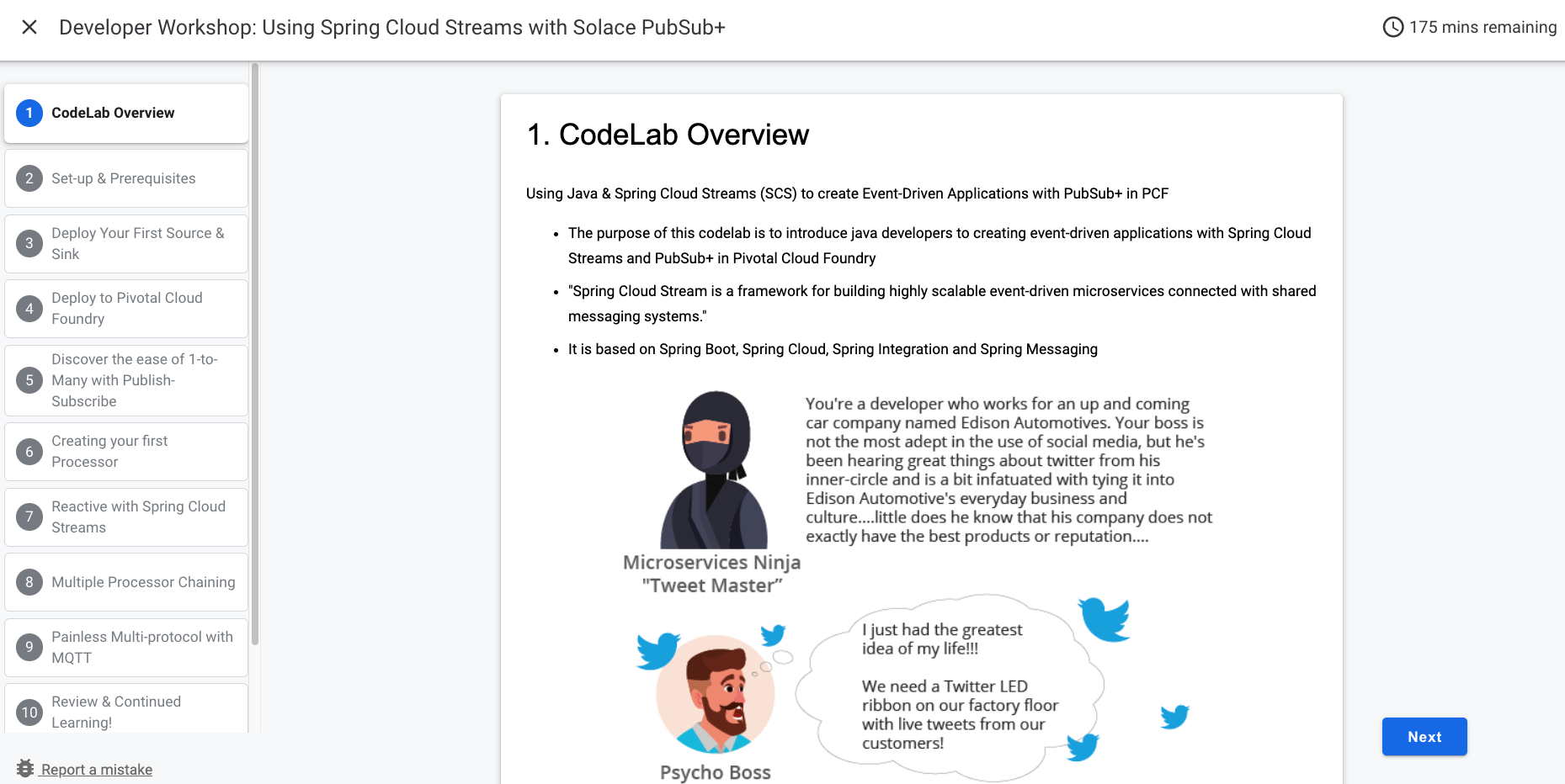 Codelab To Create A Codelab
